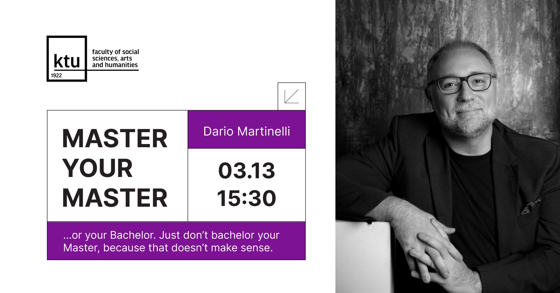 Master your Master | Open Lecture by Prof. Dr. Dario Martinelli ...